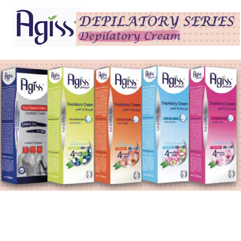 AGISS Depilatory Cream 100ml (Spatula included) - The Mehendi Lounge ...