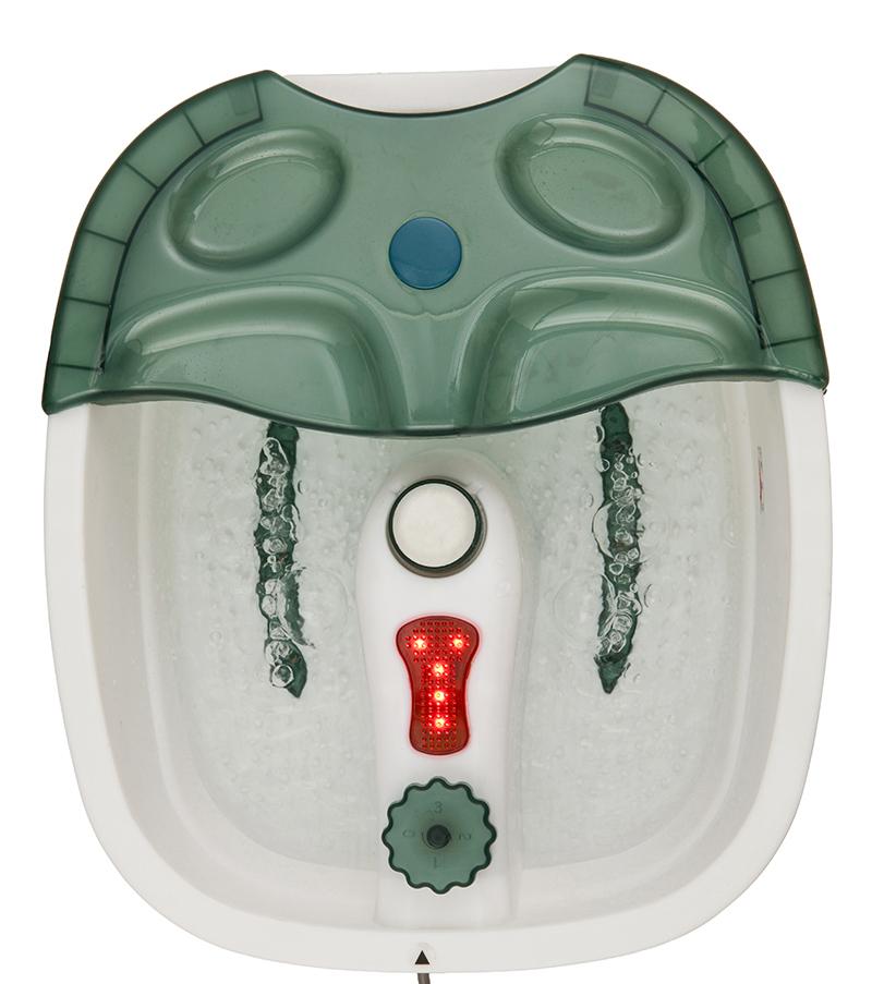 Bubble Foot Spa with Heat Green/White - The Mehendi Lounge, Mauritius