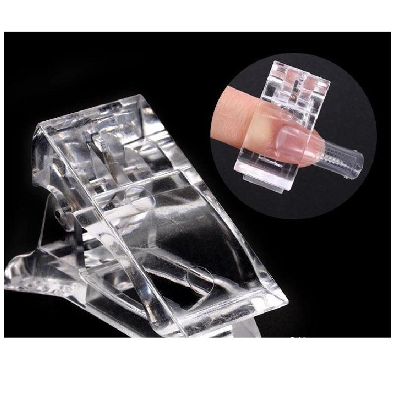 Clear PolyGel Nail Extension Clip - 1 clip, 4 clips, 11 clips - The ...